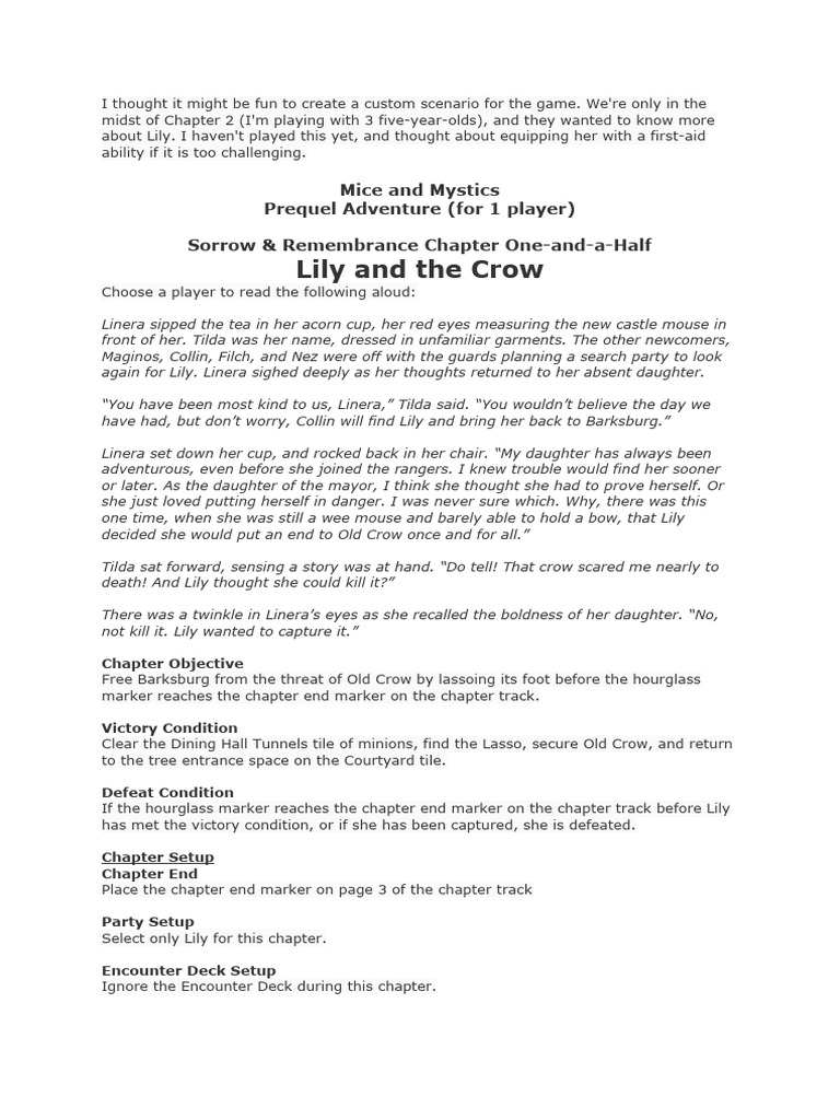 Lily and the Crow | PDF