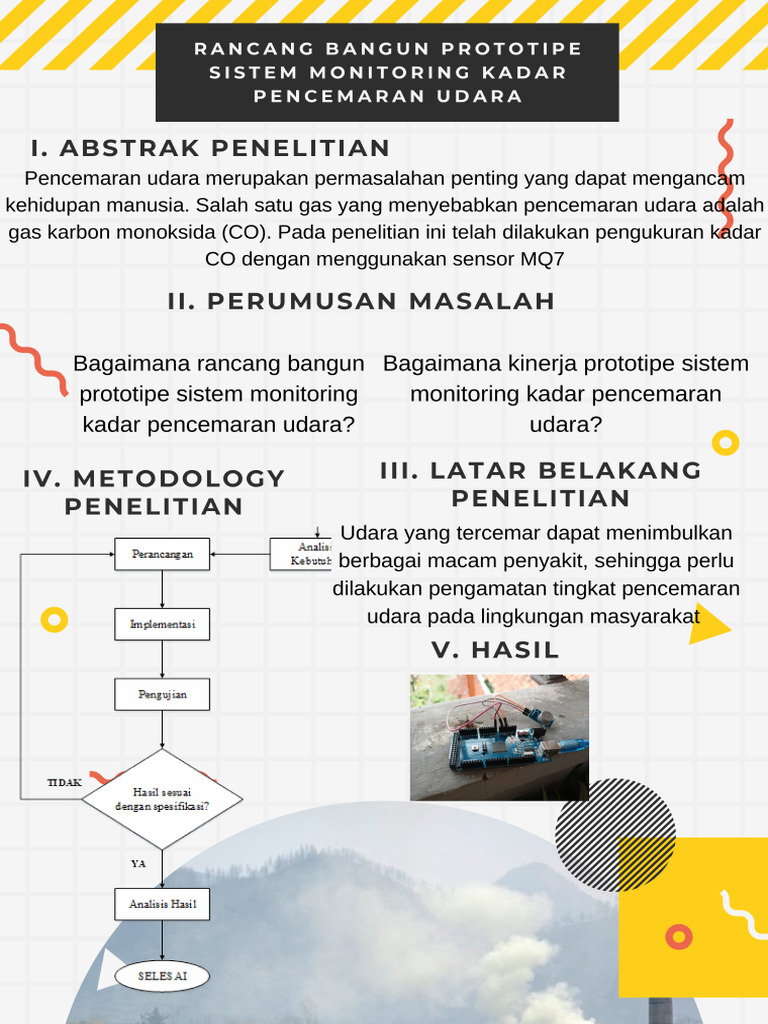 Rancang Bangun Prototipe Sistem Monitoring Kadar Pencemaran Udara Pdf