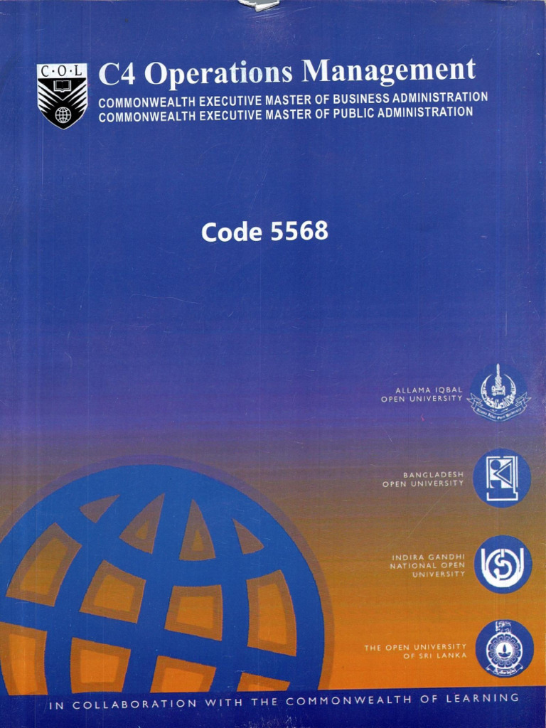 Production & Operations Management | PDF