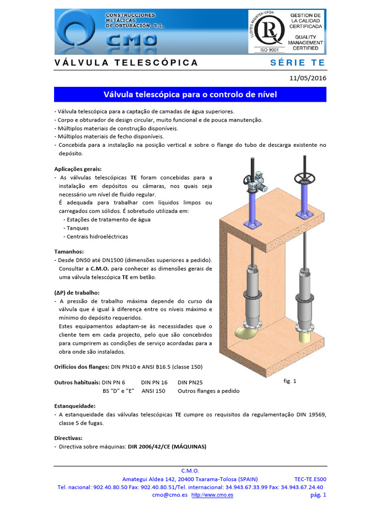 Valv Telescópica | PDF