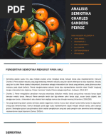 Analisis Semiotika Peirce dan Teorinya | PDF