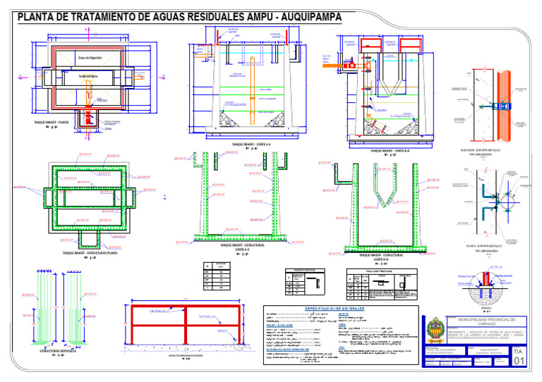 04.tanque Imhoff | Descargar gratis PDF | Higiene | Digestión anaeróbica