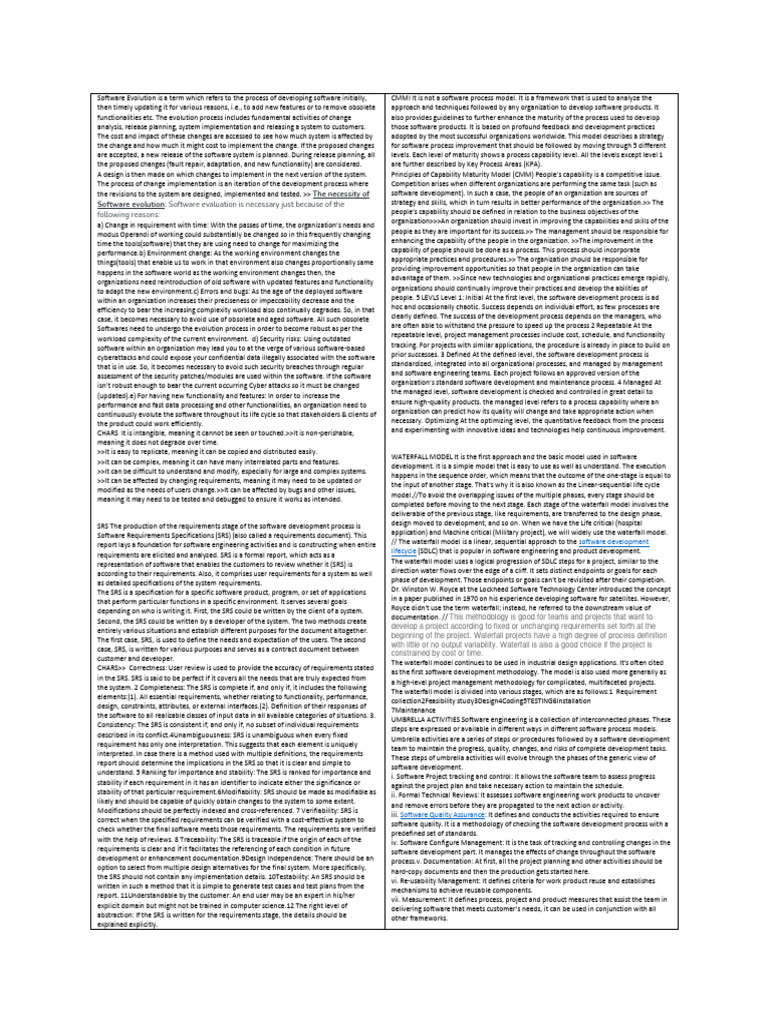 Understanding Software Evolution Process | PDF | Software Development ...