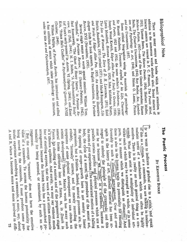 Poetic Process | PDF