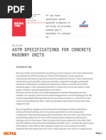 Sampling and Testing Concrete Masonry Units and Related Units | PDF ...
