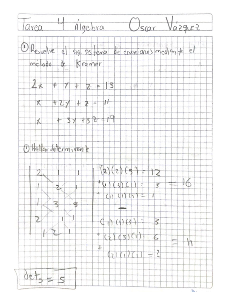 Tarea 4 Álgebra | PDF