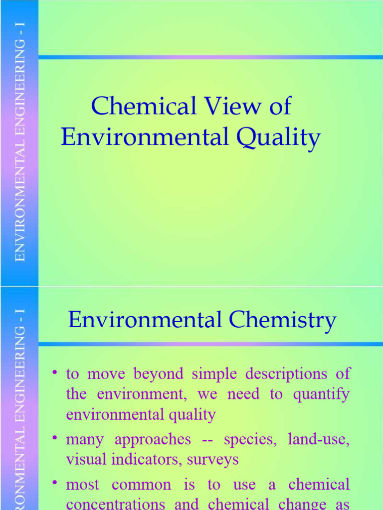 Environmental Engineering - 1 | PDF | Mole (Unit) | Stoichiometry