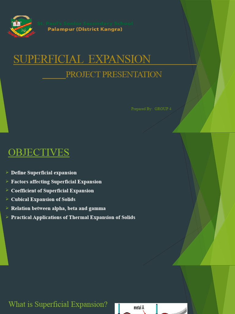 Superficial Expansion | PDF | Thermal Expansion | Mechanical Engineering