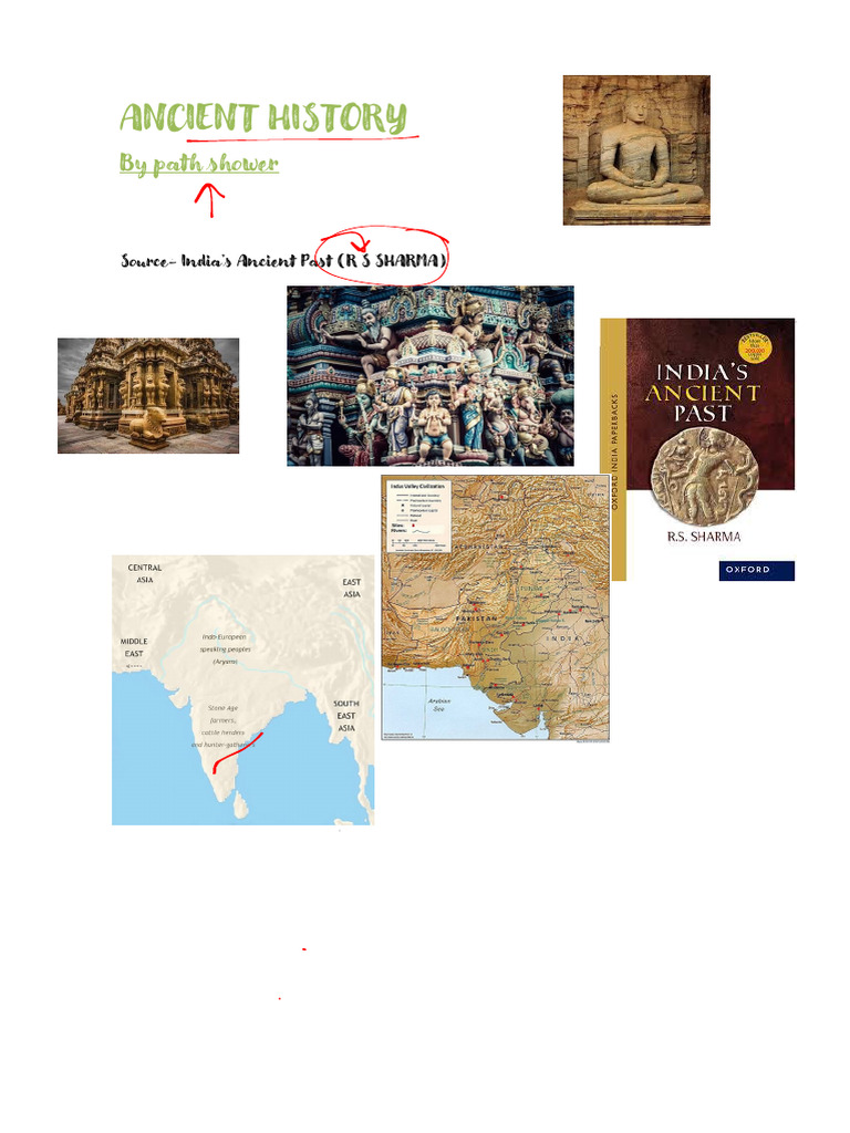 Ancient India Lec 01 - An Overview CLASSROOM MATERIAL | PDF | Vedas ...