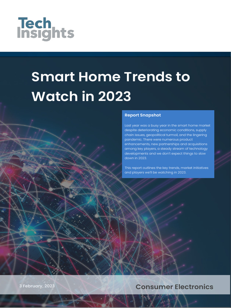 2023 - 02 - Strategy Analytics - Smart Home Trends To Watch in 2023 ...