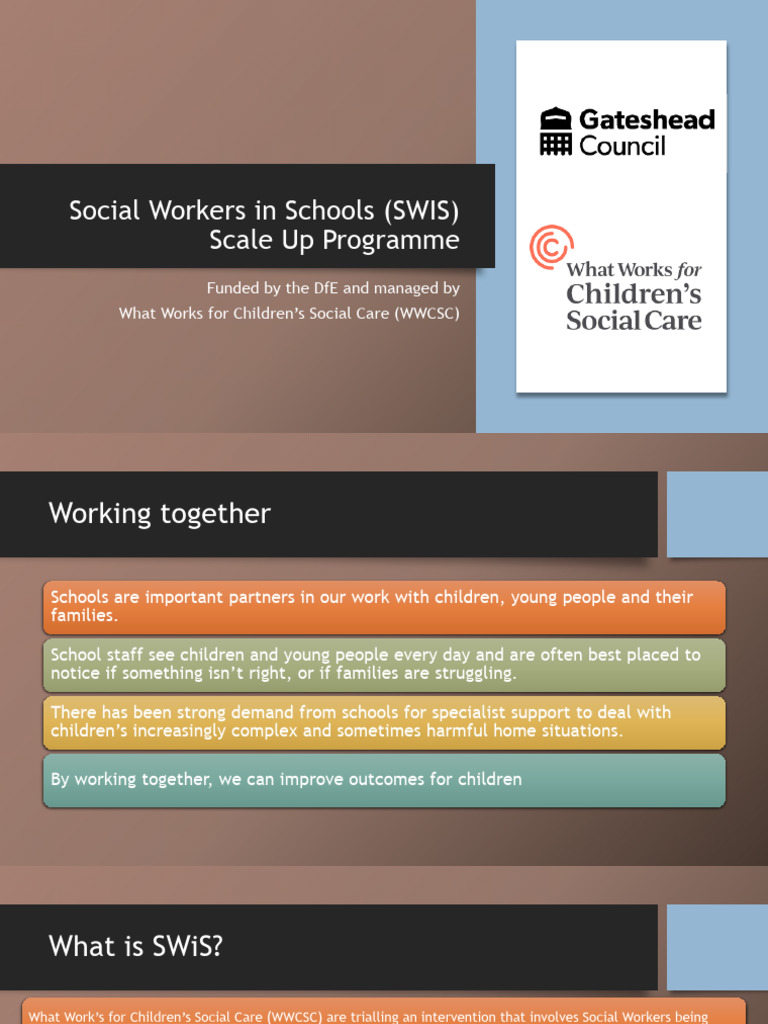 Social Workers in Schools Swis | PDF | Social Work | Child Protection