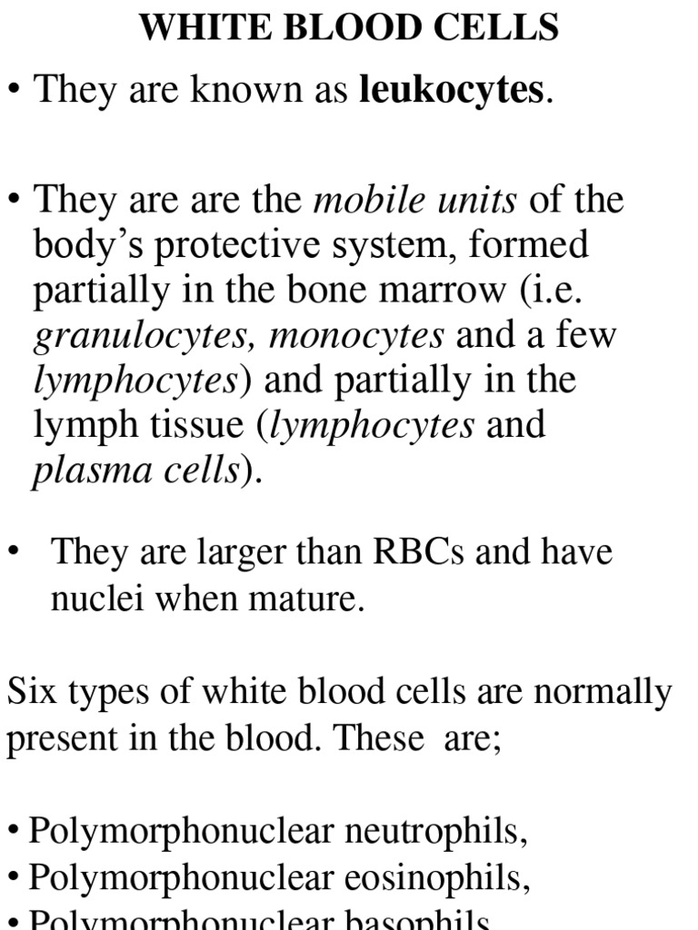PHS 221 Blood Cells | PDF | White Blood Cell | Granulocyte