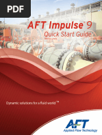 AFT Arrow9 Quick Start English Units | PDF | Fluid Dynamics | Gases