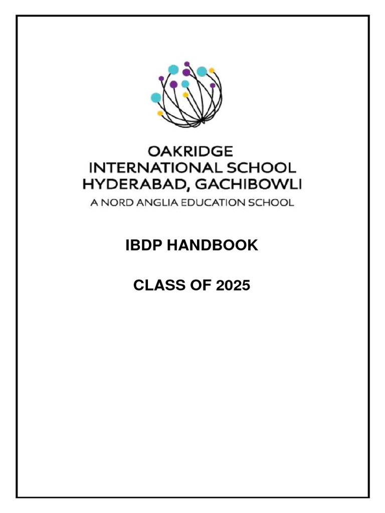 Ibdp Handbook - Class of 2025 | PDF | Economics | Microeconomics