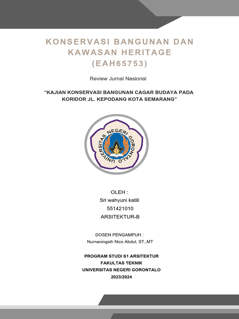 Kbkh-551421010-Sri Wahyuni Katili | PDF