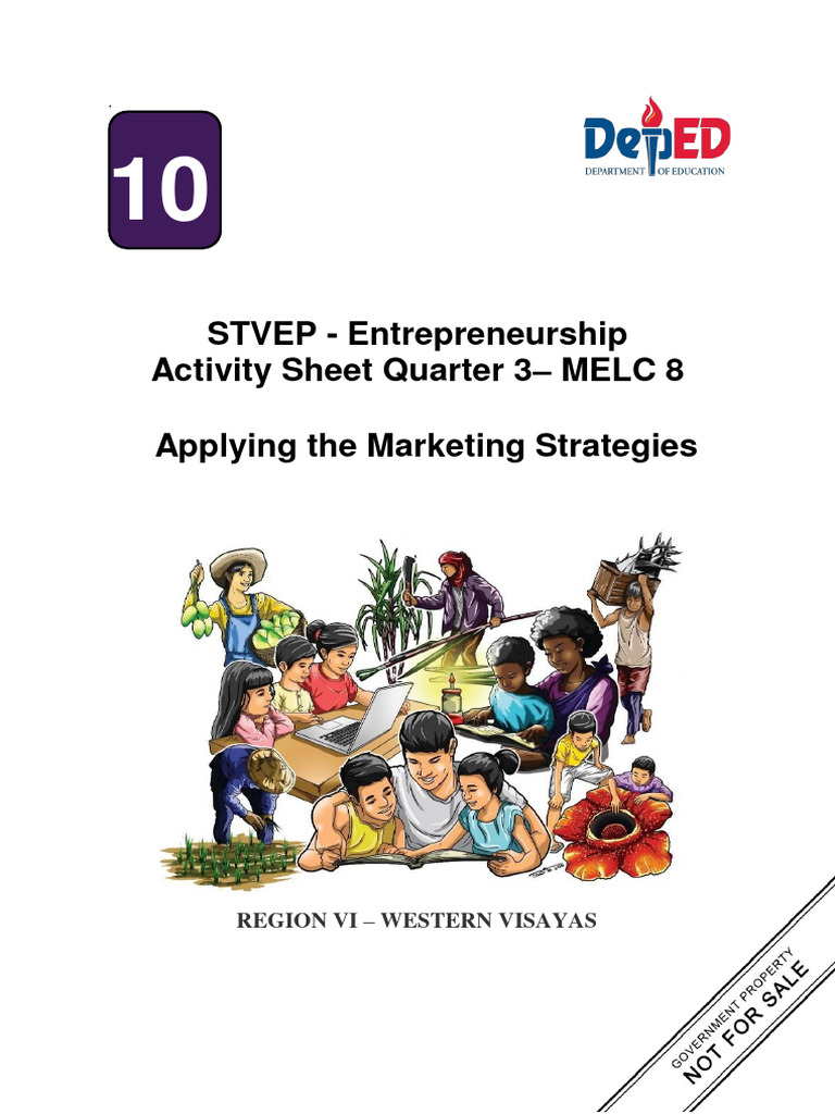 Stvep Entrep 10 Q3 Las1 Final | PDF | Career & Growth | Business