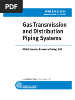 ASME B31.12 2019 Hydrogen Piping and Pipelines | PDF