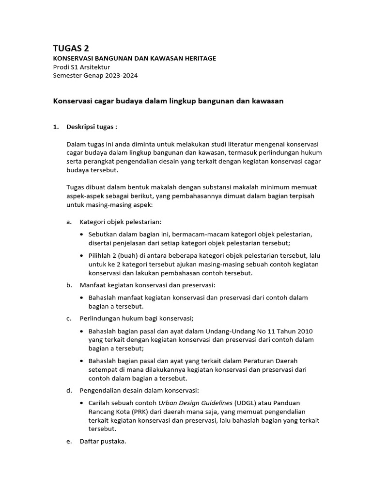 Tugas 2 KBKH - 2023 | PDF