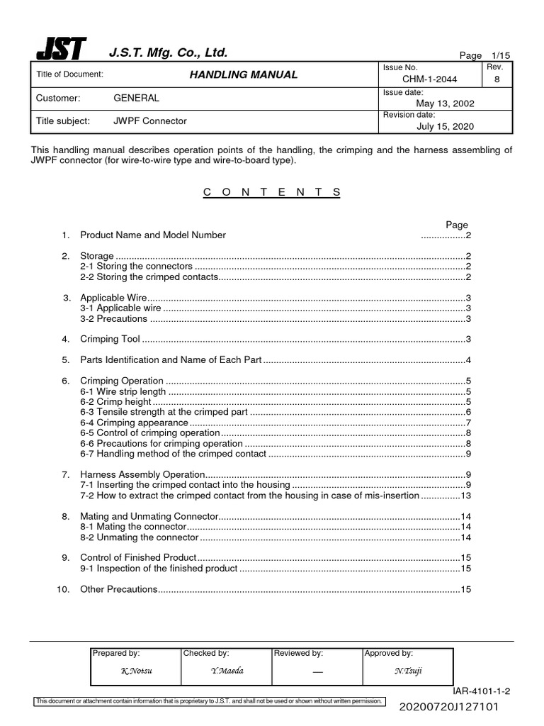 CHM 1 2044 | PDF | Electrical Connector | Manufactured Goods