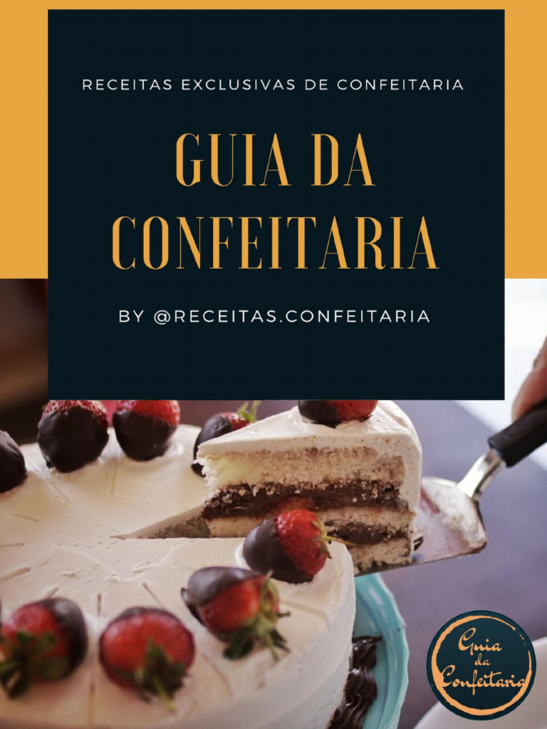 Guia Da Confeitaria Ebook 1 Pdf Chocolate Chá