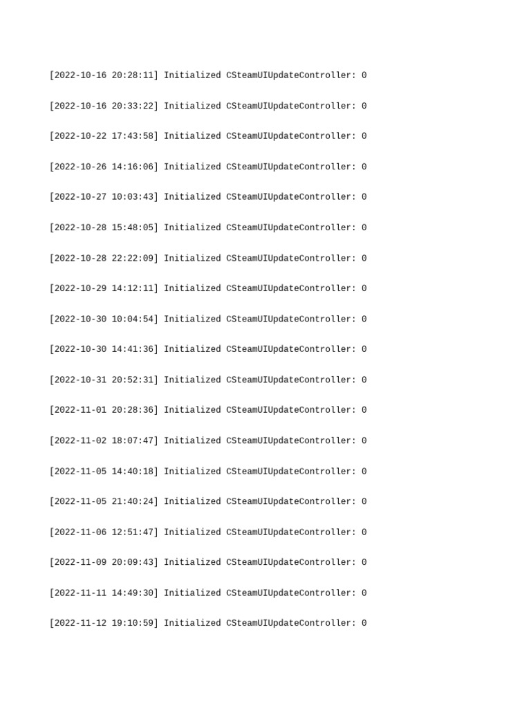 Steamui Update | PDF