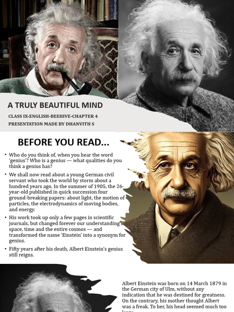 A Truly Beautiful Mind: Einstein's Early Life | PDF | Art | Classics