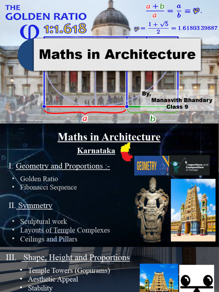 Maths in Architecture by MR Cool | PDF