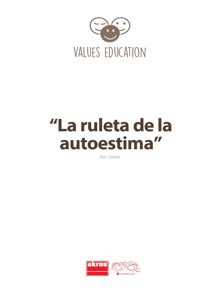 Ruleta Autoestima | PDF | Autoestima | Sicología