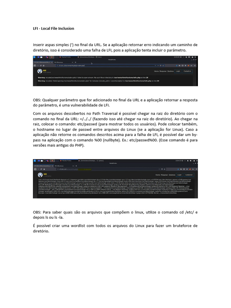 LFI - Local File Inclusion | PDF