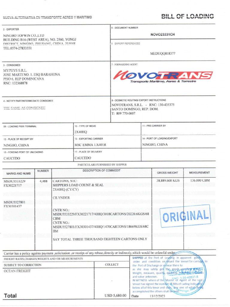 Doe 001 BL Original | PDF