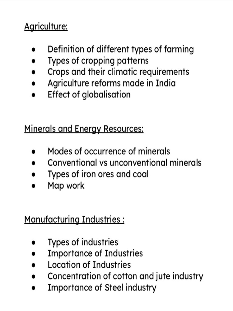 Sst Important Topics | PDF