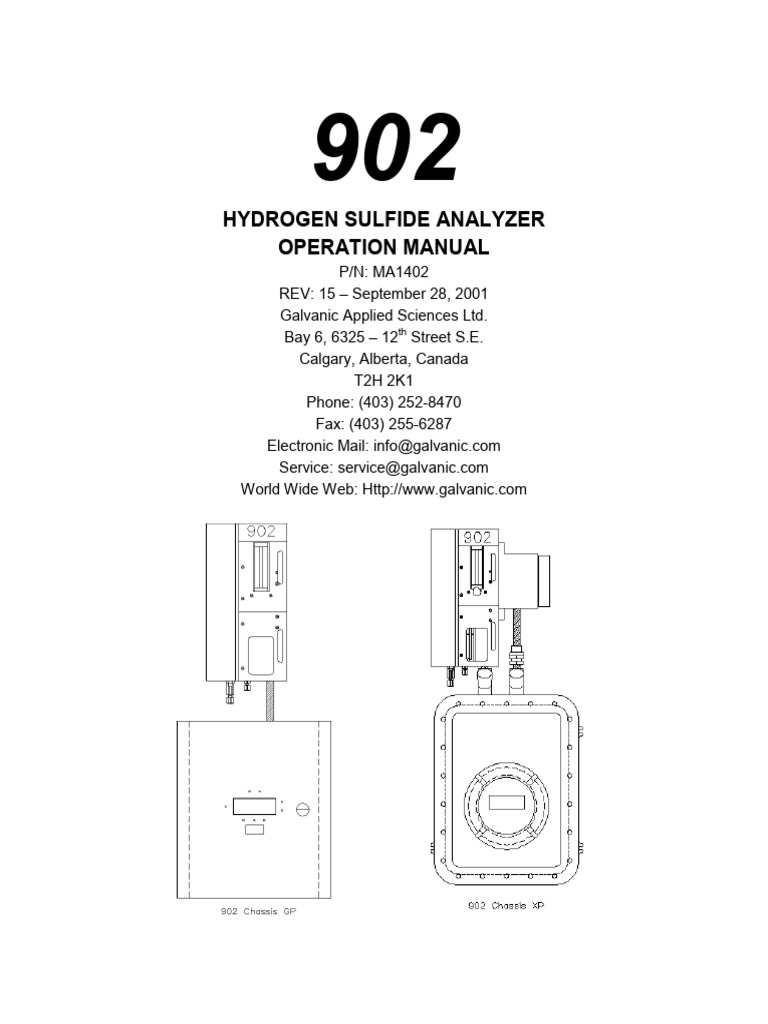 902 Manual | PDF | Analog To Digital Converter | Relay
