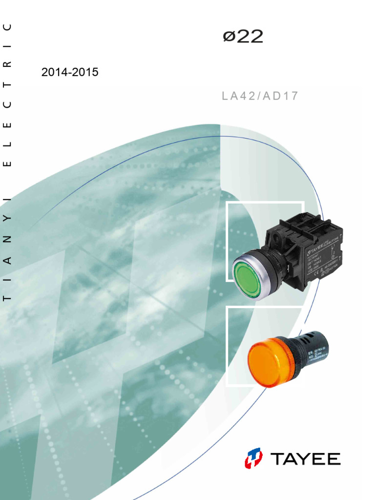 φ22Push button Indicator | PDF | Switch | Alternating Current