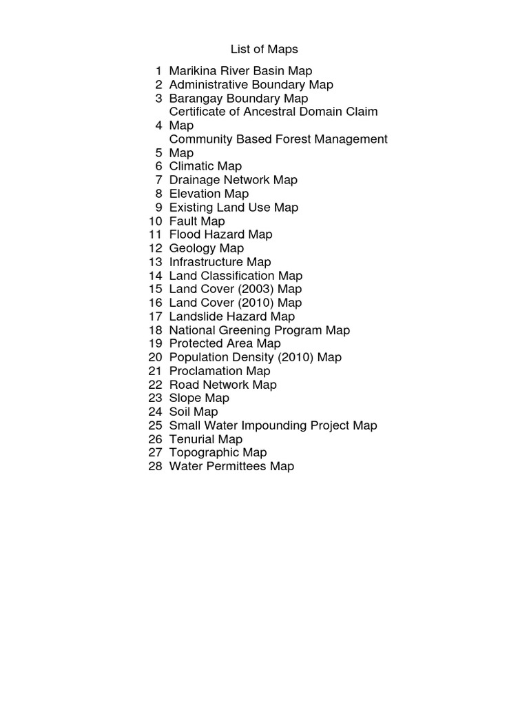 Map Atlas Pdf