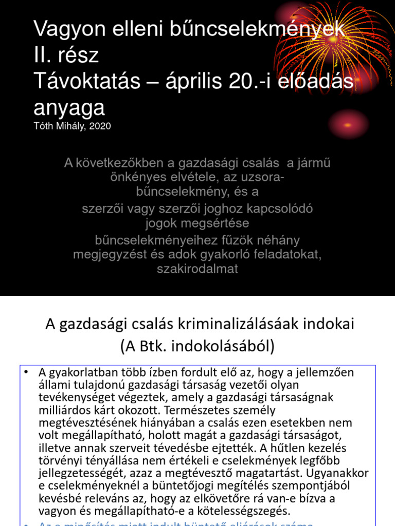 Vagyon Elleni 2 | PDF