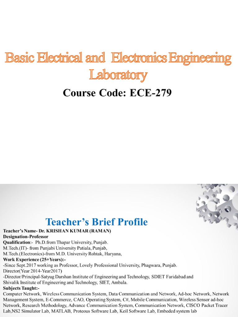 ECE279 Zero Lecture | PDF | Engineering | Analysis