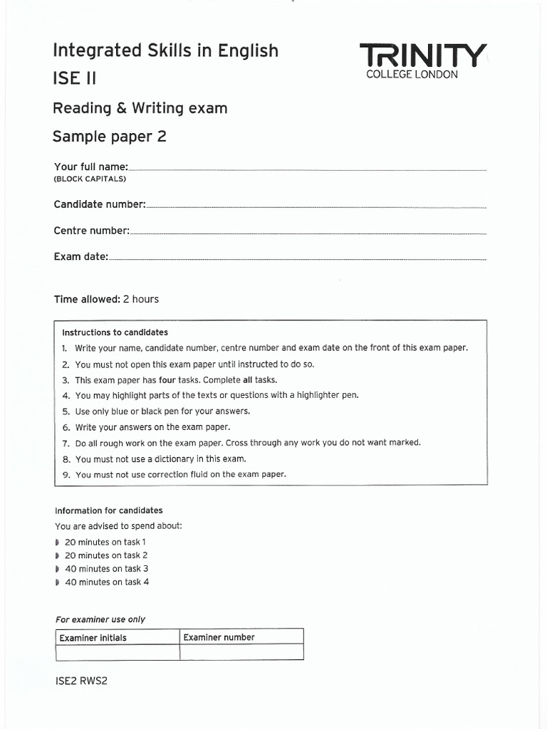 E3 Sample Paper 2 | PDF