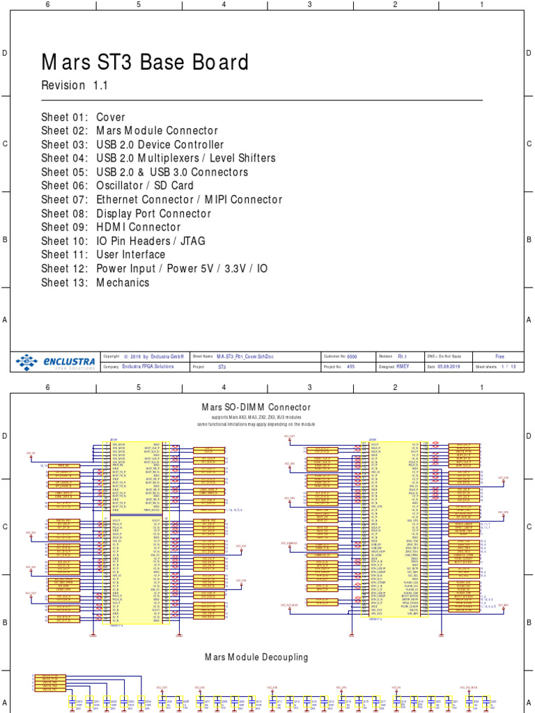 Mars ST3-R1-1 User Schematics V2 | PDF | Usb | Computing
