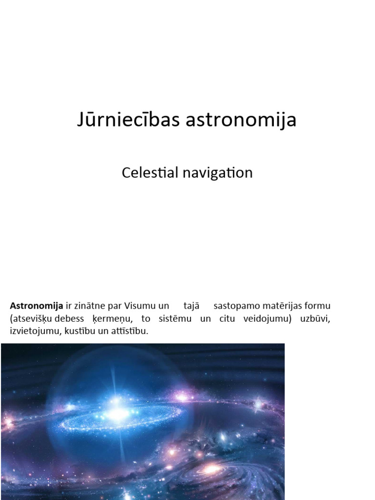 1 Lekcija - Debess Sfēra | PDF