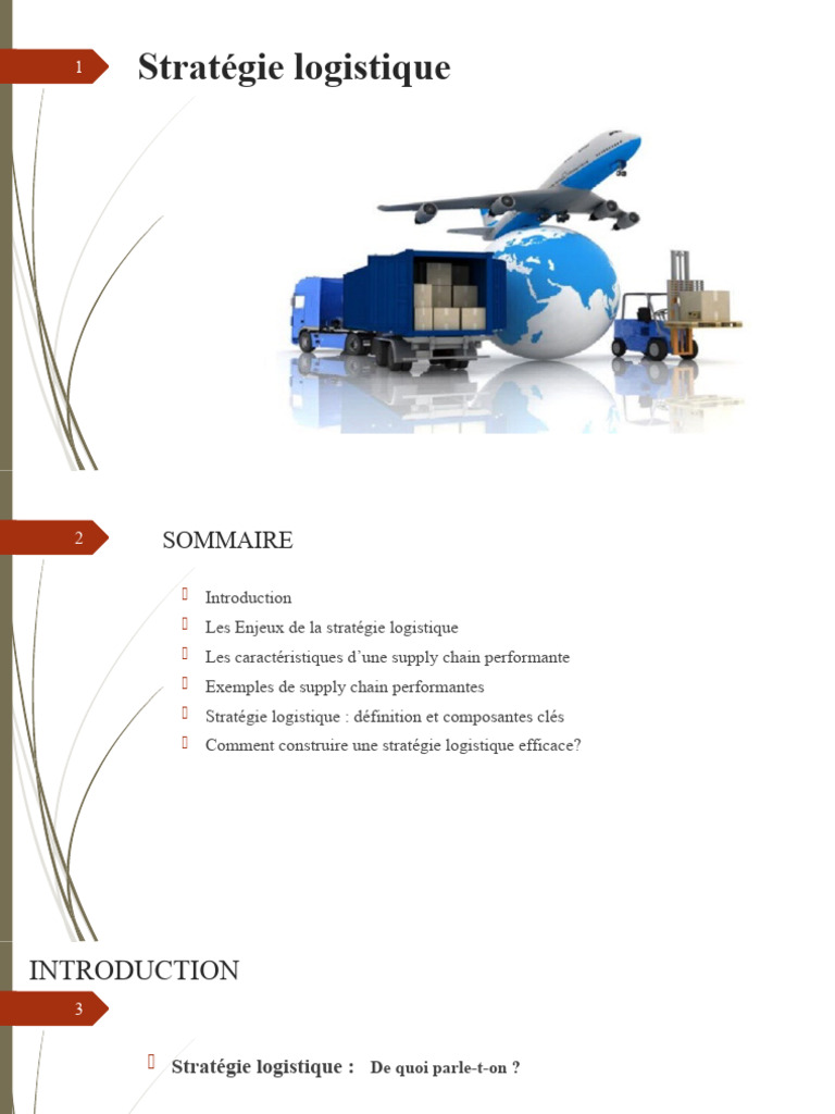Stratégie Logistique Efficace | PDF | Logistique | Commerce électronique