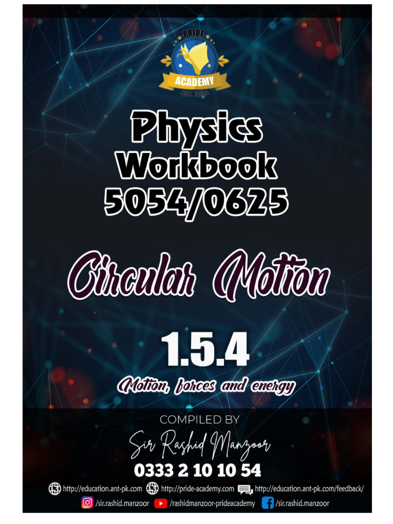 Uniform Circular Motion Explained | PDF | Acceleration | Force