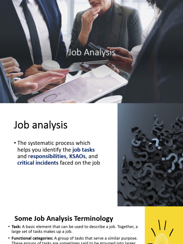 PDFChapter2 Job Analysis | PDF | Competence (Human Resources) | Employment