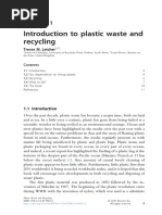 Plastic Recycling Process Overview | PDF | Plastic | Materials