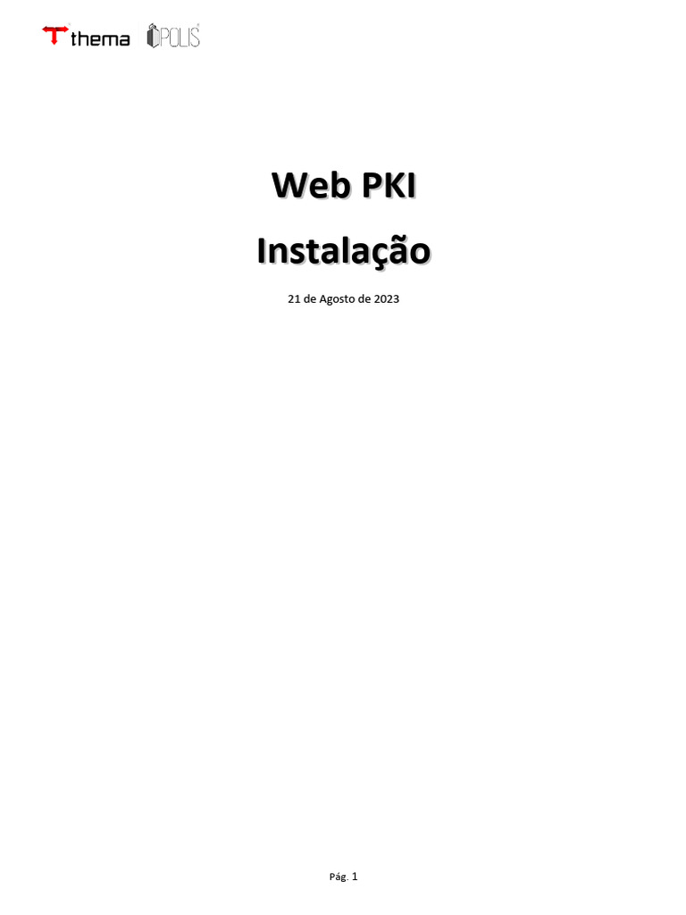 Plugin Web PKI Instalacao | PDF | Rede mundial de computadores ...