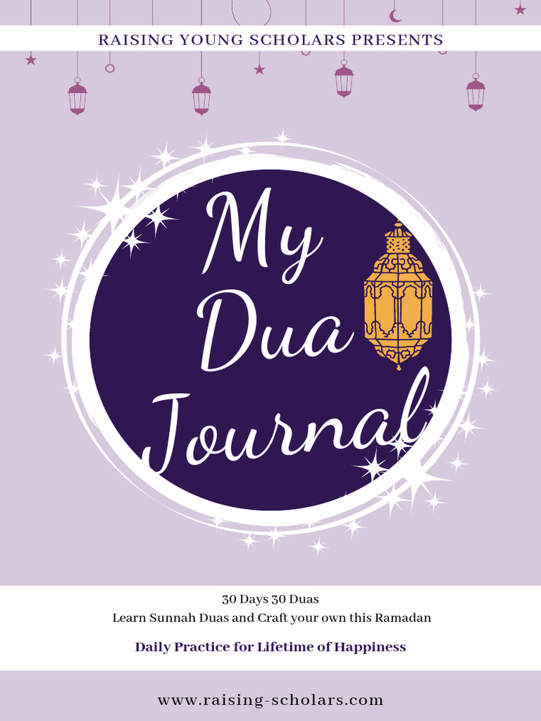 My Dua Journal RYS | PDF | Quran | Islam