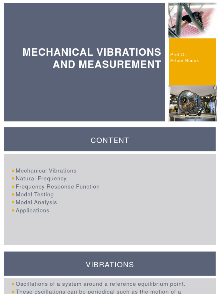 Introduction To Mechanical Vibrations | PDF | Resonance | Mechanical ...