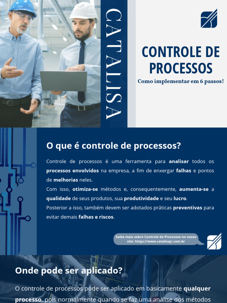 E-Book Controle de Processos | PDF
