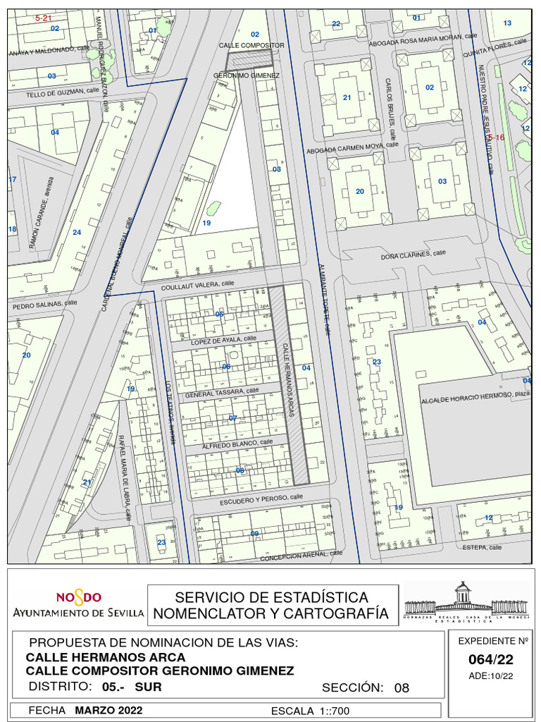 Plano Hermanos Arcas-Compositor Geronimo Gimenez | PDF