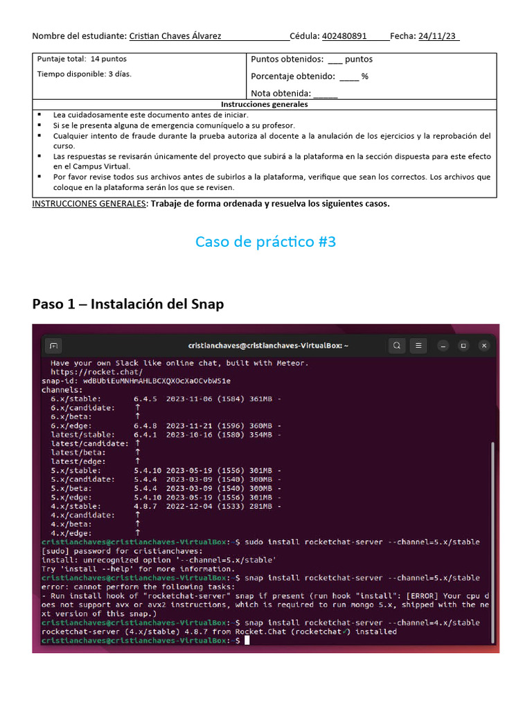 Caso Practico 3 | PDF | Informática | Software