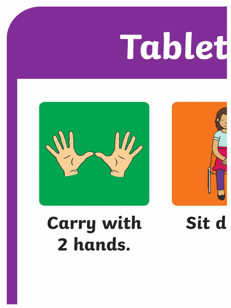 T T 6208 Tablet Rules Display Posters - Ver - 2 | PDF